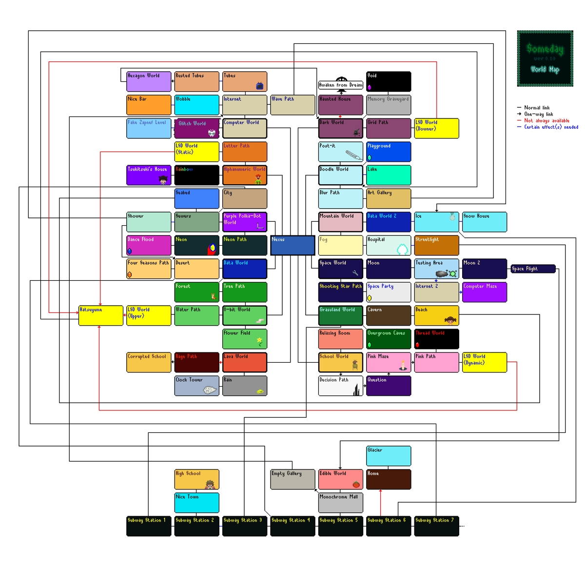 Someday/guide | Yume Nikki Fangames Wiki | Fandom