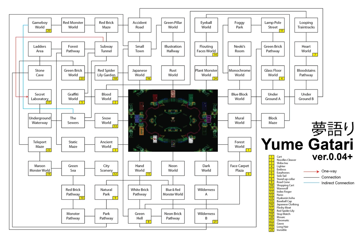 Yume Gatari (夢語り)/guide | Yume Nikki Fangames Wiki | Fandom