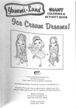 yummi land coloring book