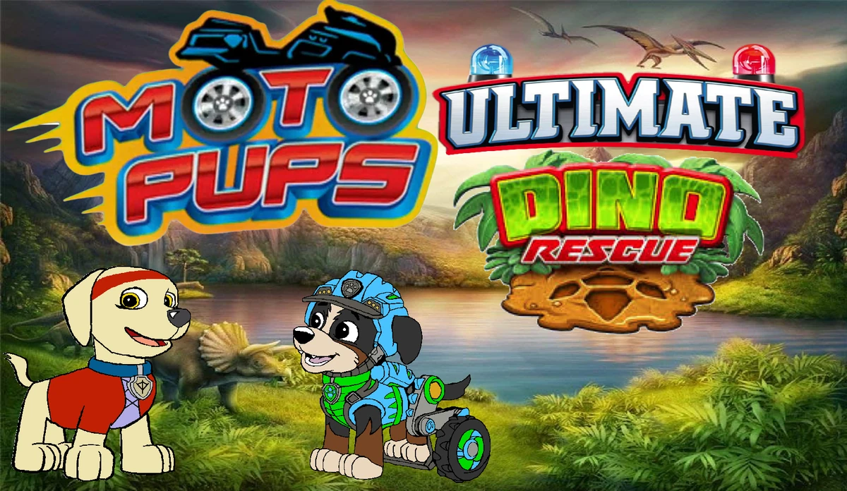 Moto Pups' Ultimate Dino Rescue | Yuna's Princess adventure Wikia | Fandom