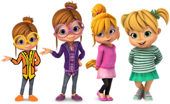 The Chipettes | Yuna's Princess adventure Wikia | Fandom