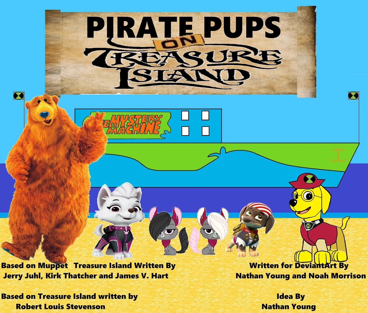 Pirate Pups on Treasure Island | Yuna's Princess adventure Wikia | Fandom