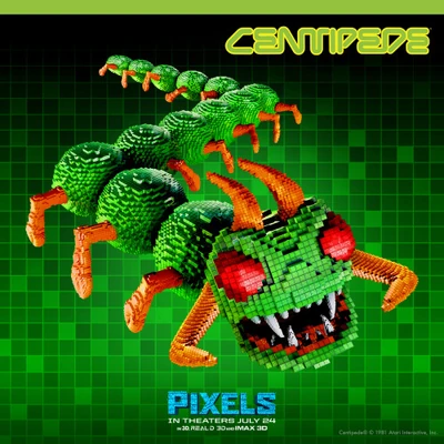 Centipede (Pixels) | Yuna's Princess adventure Wikia | Fandom