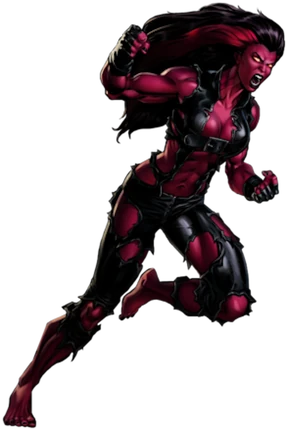 Red She-Hulk | Yuna's Princess adventure Wikia | Fandom