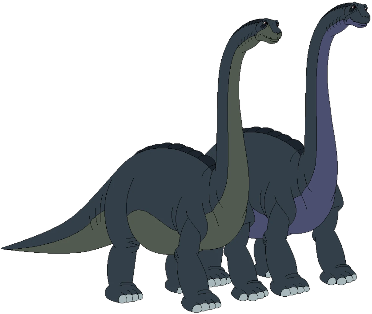 Grandma and Grandpa Longneck | Yuna's Princess adventure Wikia | Fandom