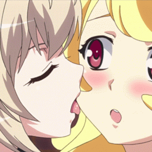 Anime Kiss On The Cheek