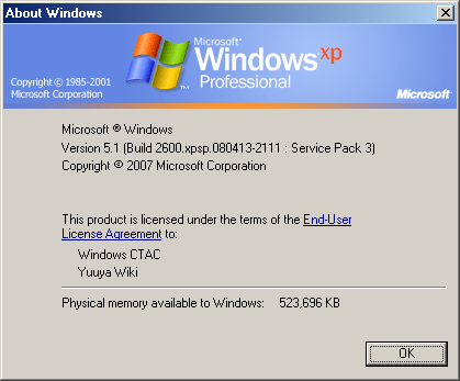 Windows CTAC | Yuuya Wiki | Fandom