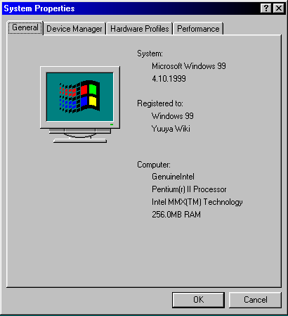 Windows 99 | Yuuya Wiki | Fandom