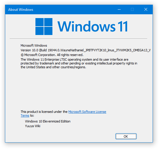 Windows 10 Elevenmized Edition | Yuuya Wiki | Fandom