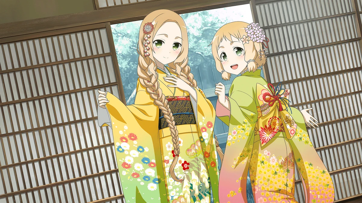 New Year: The Hero Club's First Smiles | Yuuki Yuuna is a Hero Wiki ...