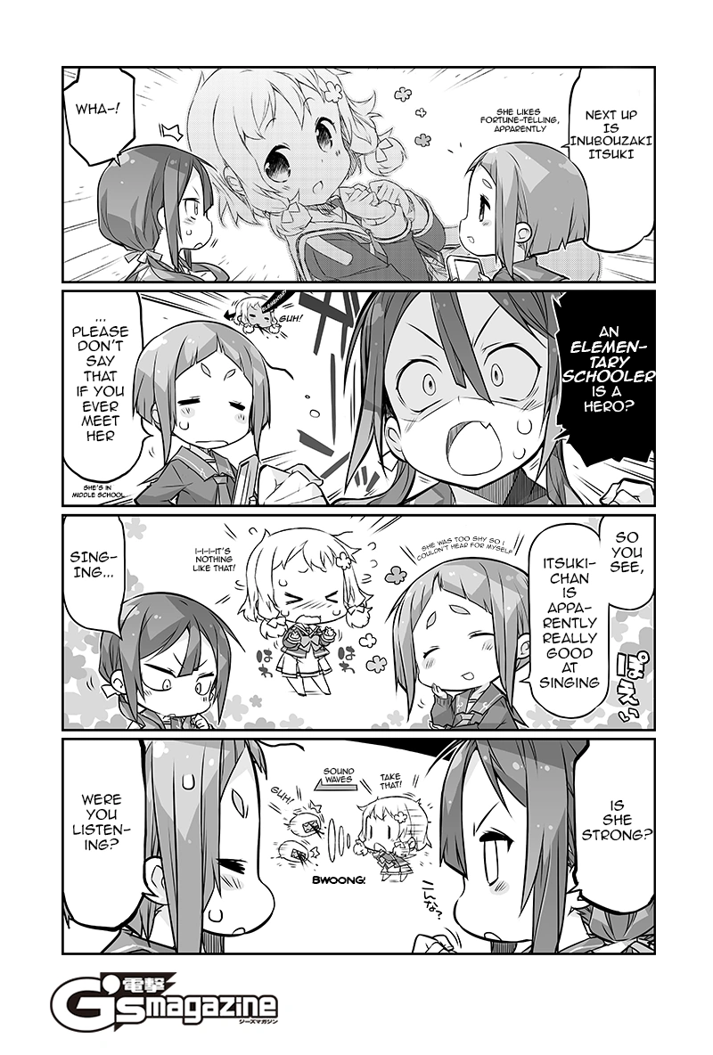 Kusunoki Mebuki is Training Now! Chapter 3 | Yuuki Yuuna is a Hero Wiki ...