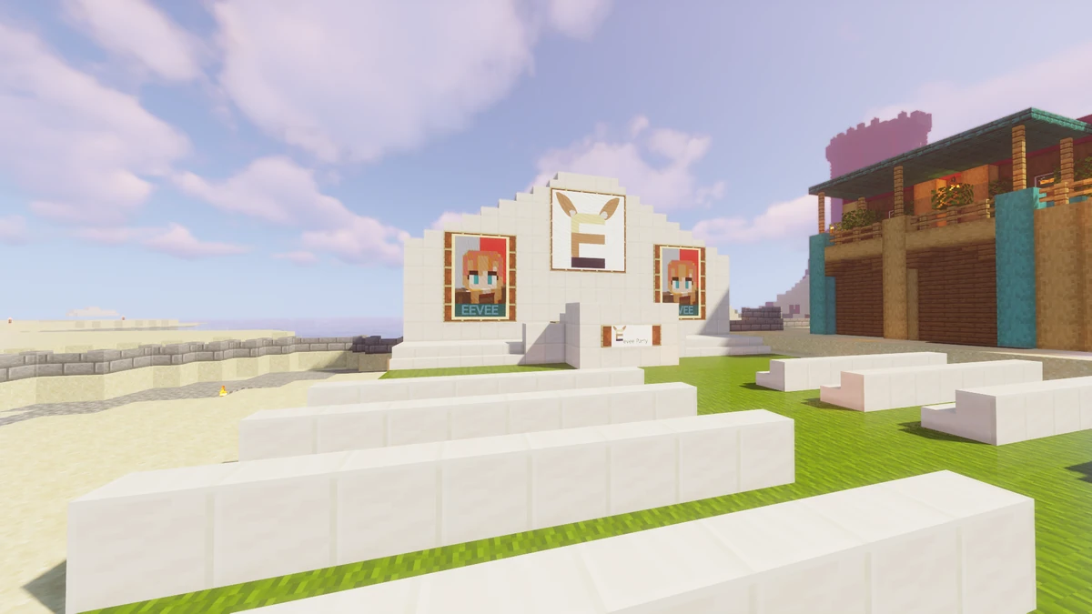 Eevee Party | Yvvy SMP Wiki | Fandom