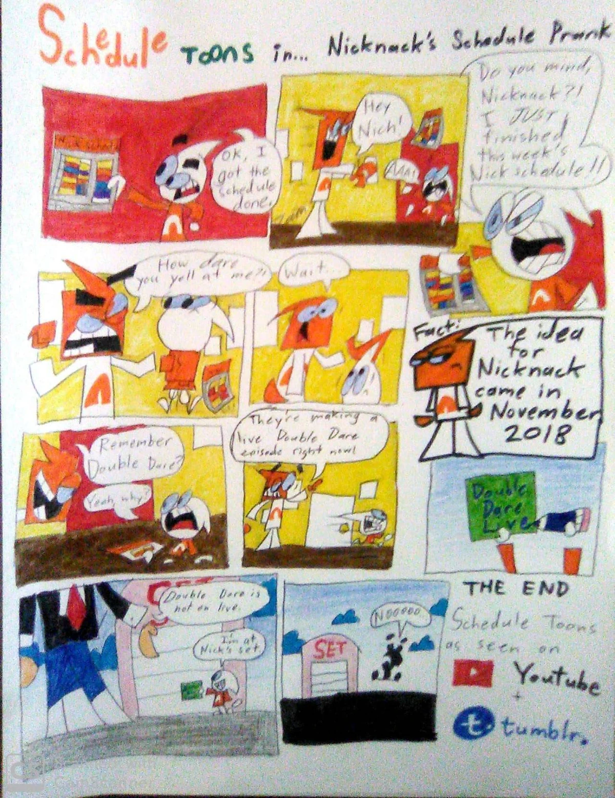 NickNack's Schedule Prank! | Nich Official Wiki | Fandom