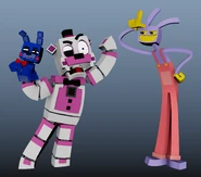 Funtime Freddy and Bon Bon | ZAMination Wiki | Fandom