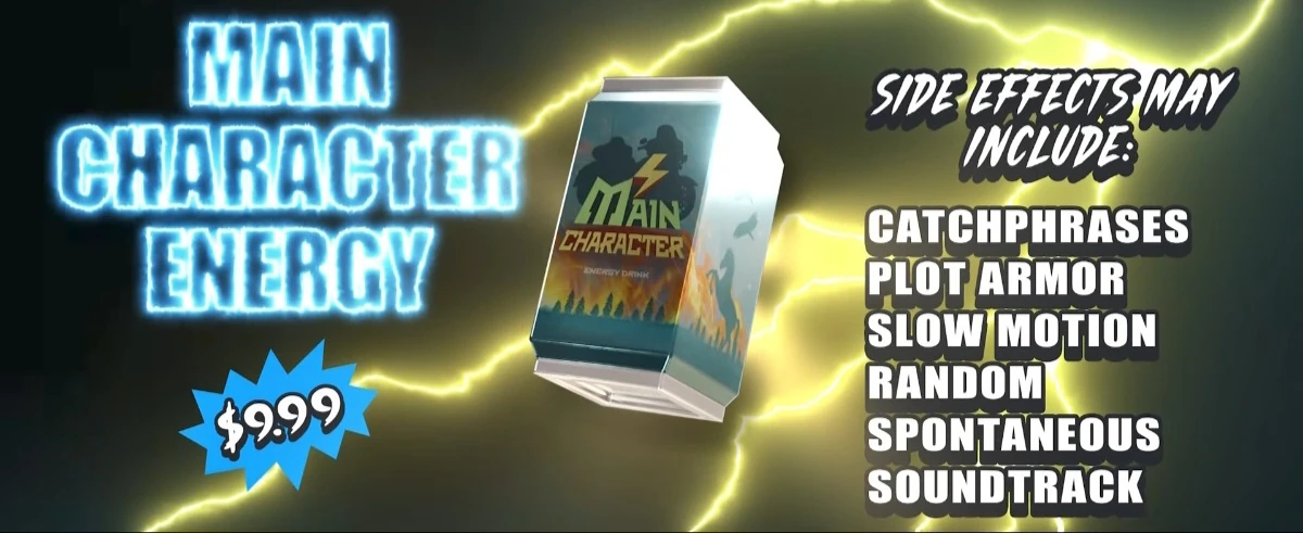 Main Character Energy Drink | ZAMination Wiki | Fandom