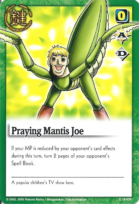 E-035 Praying Mantis Joe | Zatch Bell! | Fandom