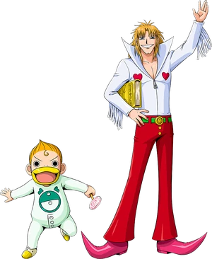 Kanchomé and Parco Folgore | Zatch Bell! | Fandom