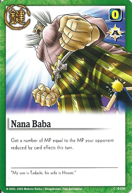 E-028 Nana Baba | Zatch Bell! | Fandom