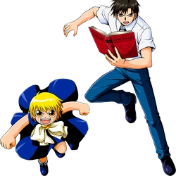 how to draw zatch bell characters