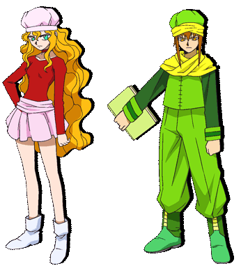 Cherish and Nicole | Zatch Bell! | Fandom