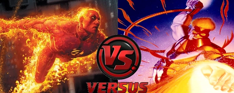 Human Torch Vs Pyro