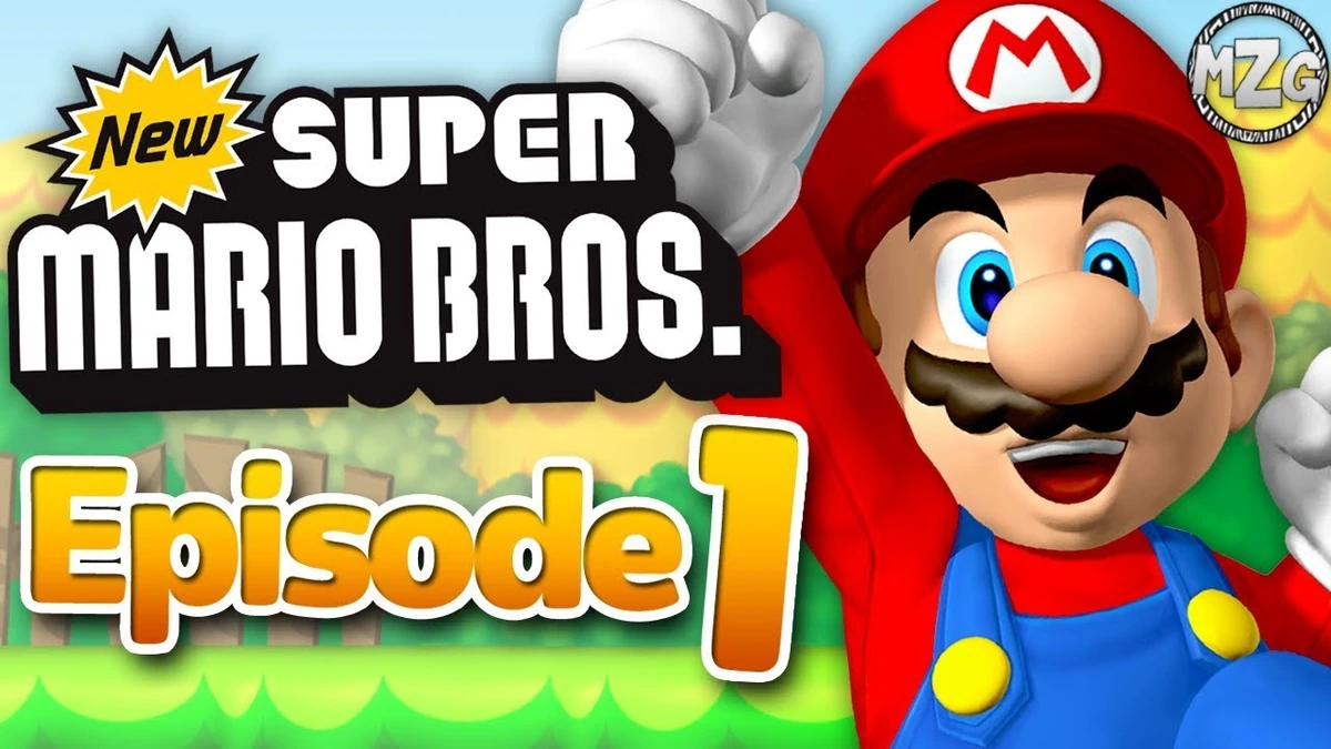 New Super Mario Bros. DS Gameplay Walkthrough - Episode 1 - World 1 ...