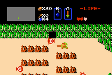 zelda nes items