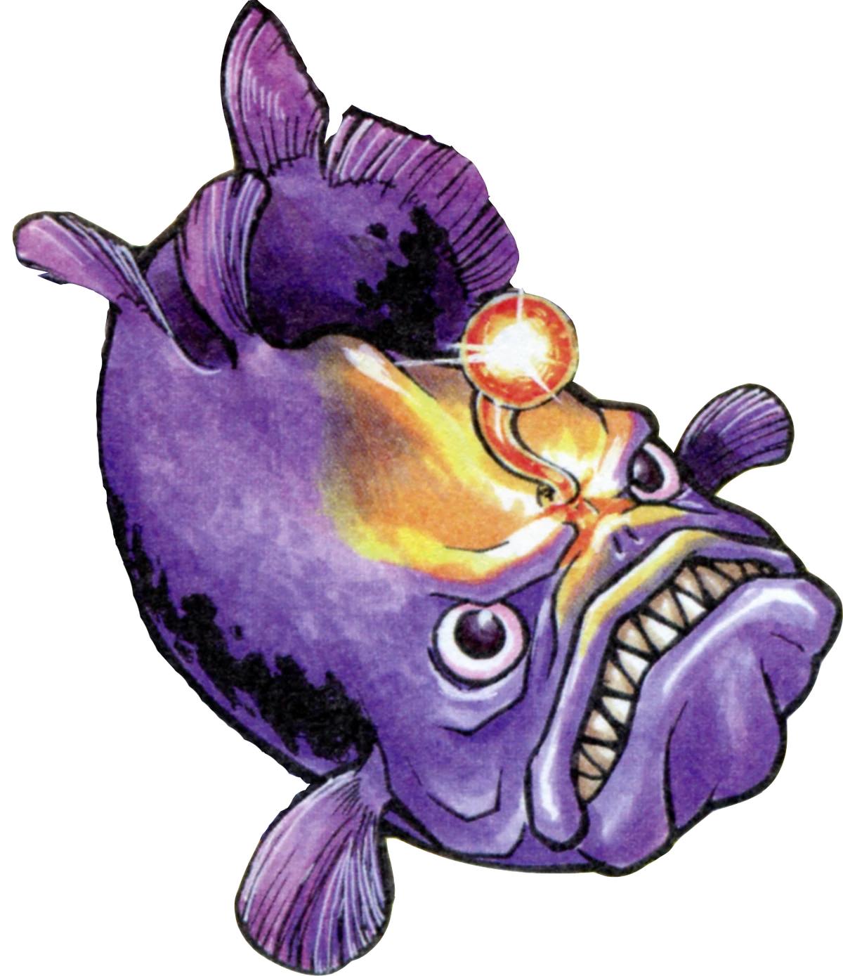 Angler Fish (Link's Awakening) | The Legend of Zelda Wiki | Fandom