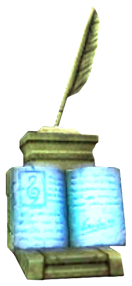 Quill Statue | Zeldapedia | Fandom