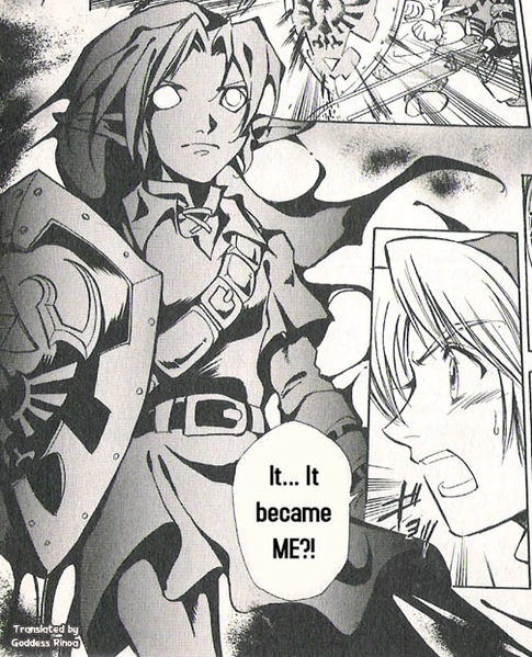 Link And Dark Link Comics