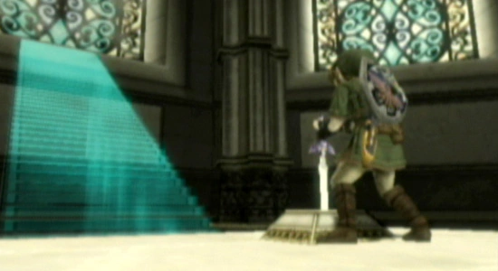 Master Sword In Temple Of Time