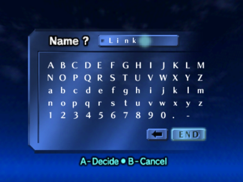 Name Registration | Zeldapedia | Fandom