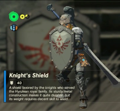 Knight's Shield | Zeldapedia | Fandom