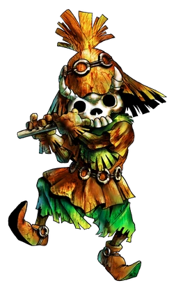 how to draw skull kid from majoras mask