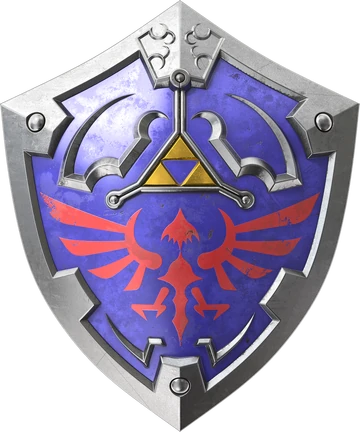 legend of zelda shield coloring page
