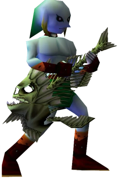Majoras Mask Zora Link