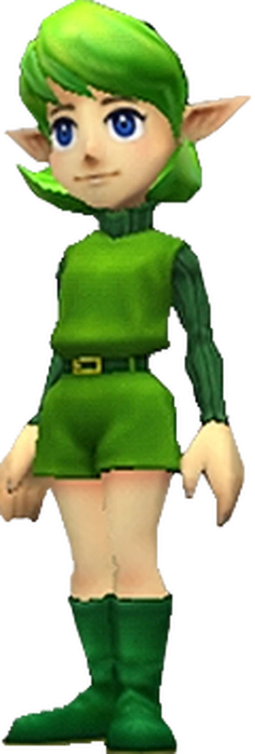 Ocarina Du Temps Saria ArtStation Saria From Ocarina Of Time
