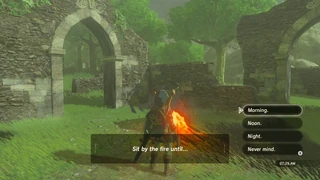 Sitting - Zelda Wiki