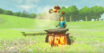 how to cook in zelda