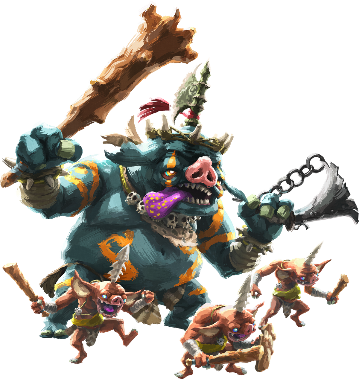 Blue Boss Bokoblin Zelda Wiki