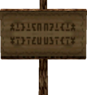 Sign - Zelda Wiki