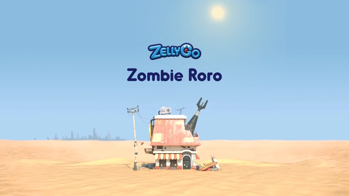 ZellyGo, Season 1, Episode 032, Zombie Roro | ZellyGo Wiki | Fandom