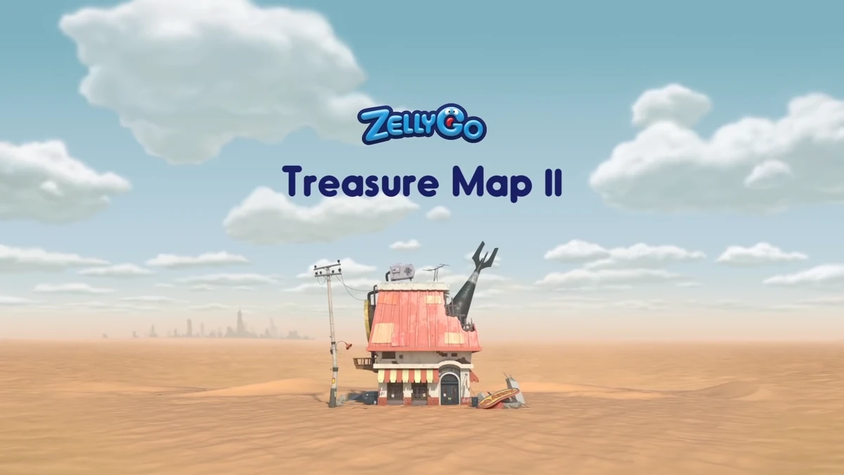 ZellyGo, Season 1, Episode 035, Treasure Map II | ZellyGo Wiki | Fandom
