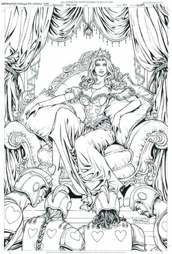 grimm fairy tales coloring book pages