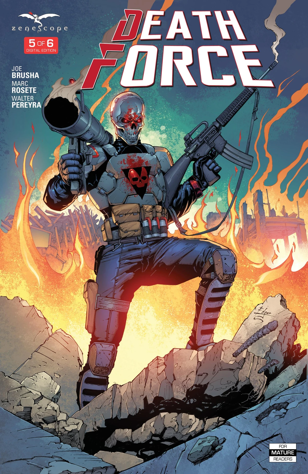 Death Force Vol 1 5 | Zenescope Entertainment Wiki | Fandom