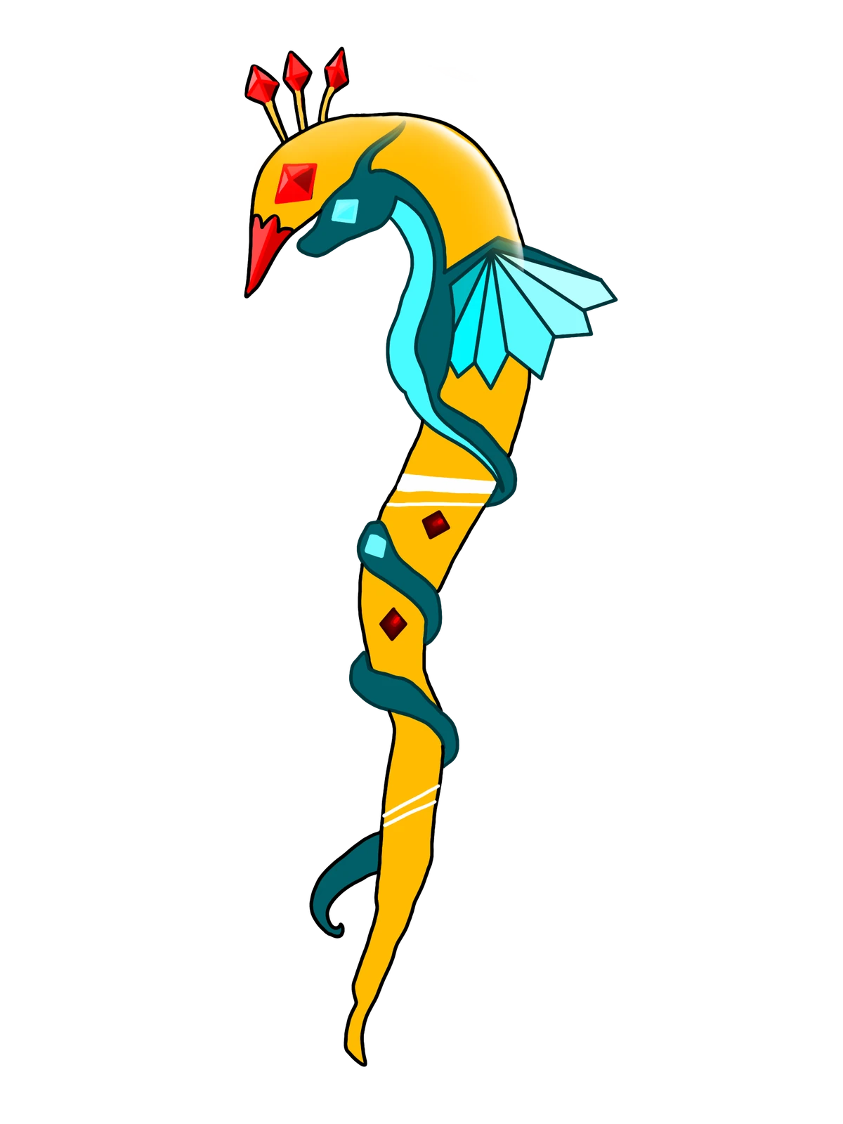 Lazulite Peacock Scepter (Object) | Zenithial & Horizon Wiki | Fandom