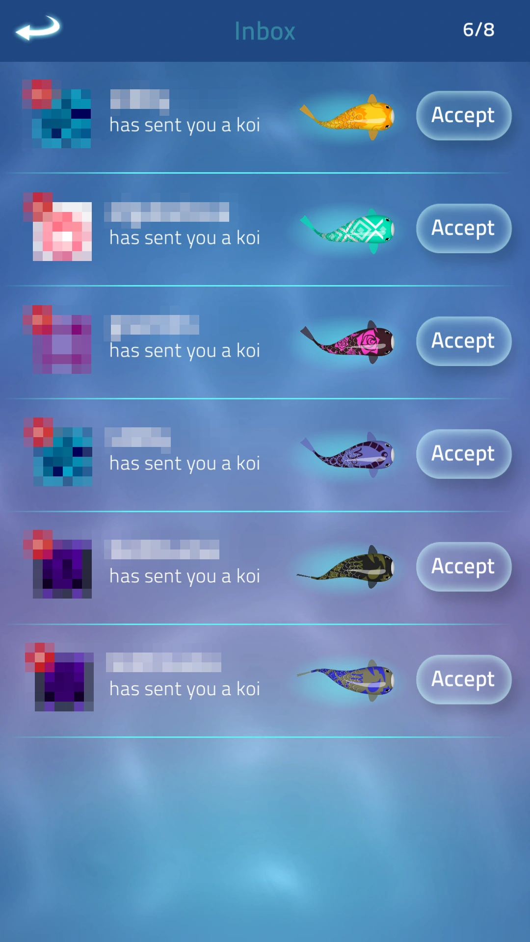 Inbox | Zen Koi 2 Wiki | Fandom