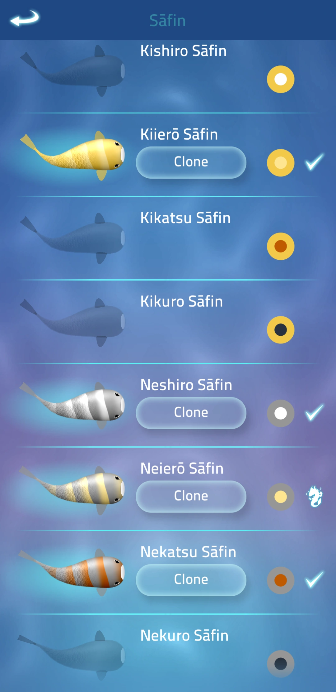 Sāfin | Zen Koi Pro Wiki | Fandom