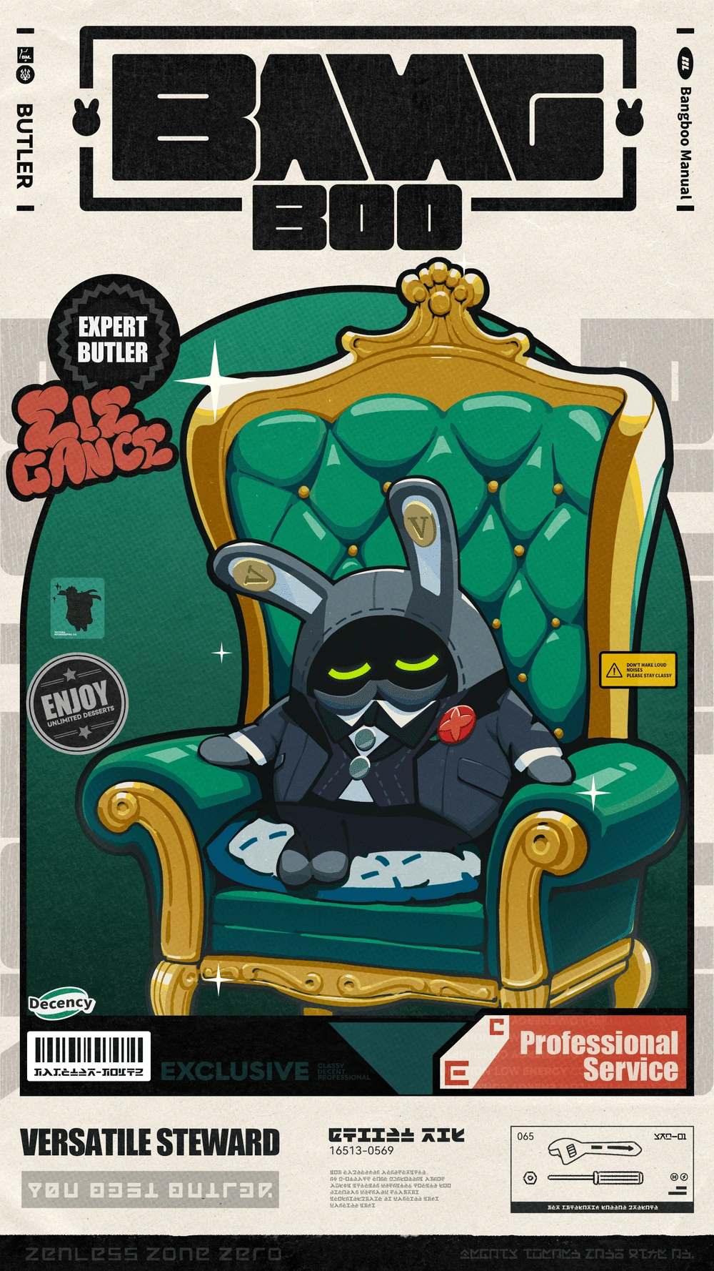 Butler's Media | Zenless Zone Zero Wiki | Fandom