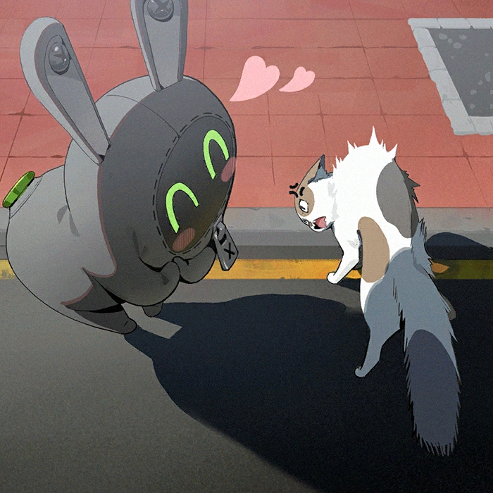 [Post] The Bangboo on our street keeps fighting with a stray cat ...